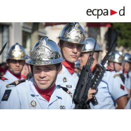 ImagesDéfense - Rassemblement des soldats de la brigade de sapeurs-pompiers de Paris (BSPP) sur ...