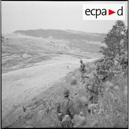 ImagesDéfense - Les soldats de la section de la 5e compagnie de la demi ...