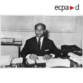 ImagesDéfense - République malgache, 1965. M. Jacques Rabemananjara.