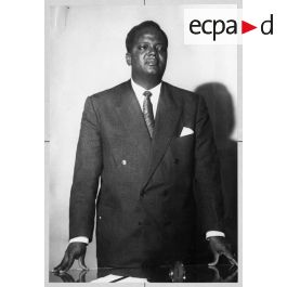 ImagesDéfense - 1949. République du Dahomey. Président Hubert Maga.