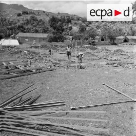 ImagesDéfense - Construction et maçonnerie, bétonnage. Mise en place ...