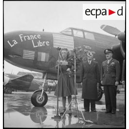 ImagesDéfense - Allocution de Monique Rolland lors de la cérémonie ...