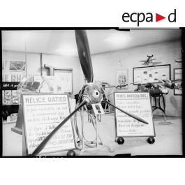 ImagesDéfense - Une hélice Ratier, au stand consacré au constructeur ...