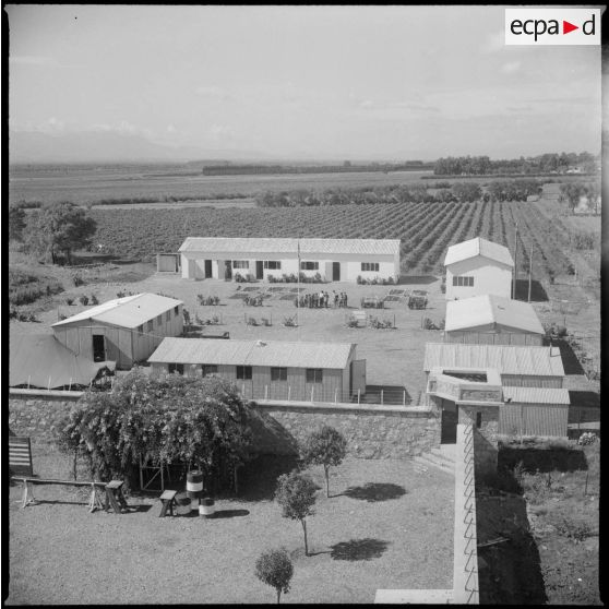 ImagesDéfense - Plan général des baraquements d'un Service de formation ...