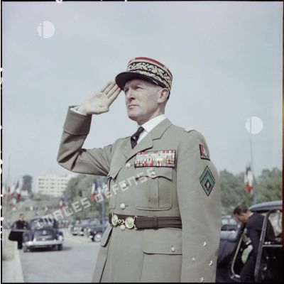 ImagesDéfense - Portrait du général Jacques Allard lors d'une cérémonie ...